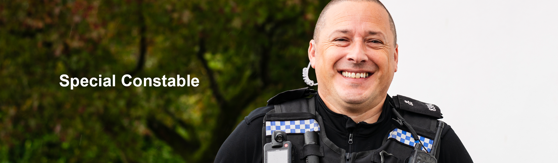 Meet Special Constable, Paul Sturrock - TVP Careers