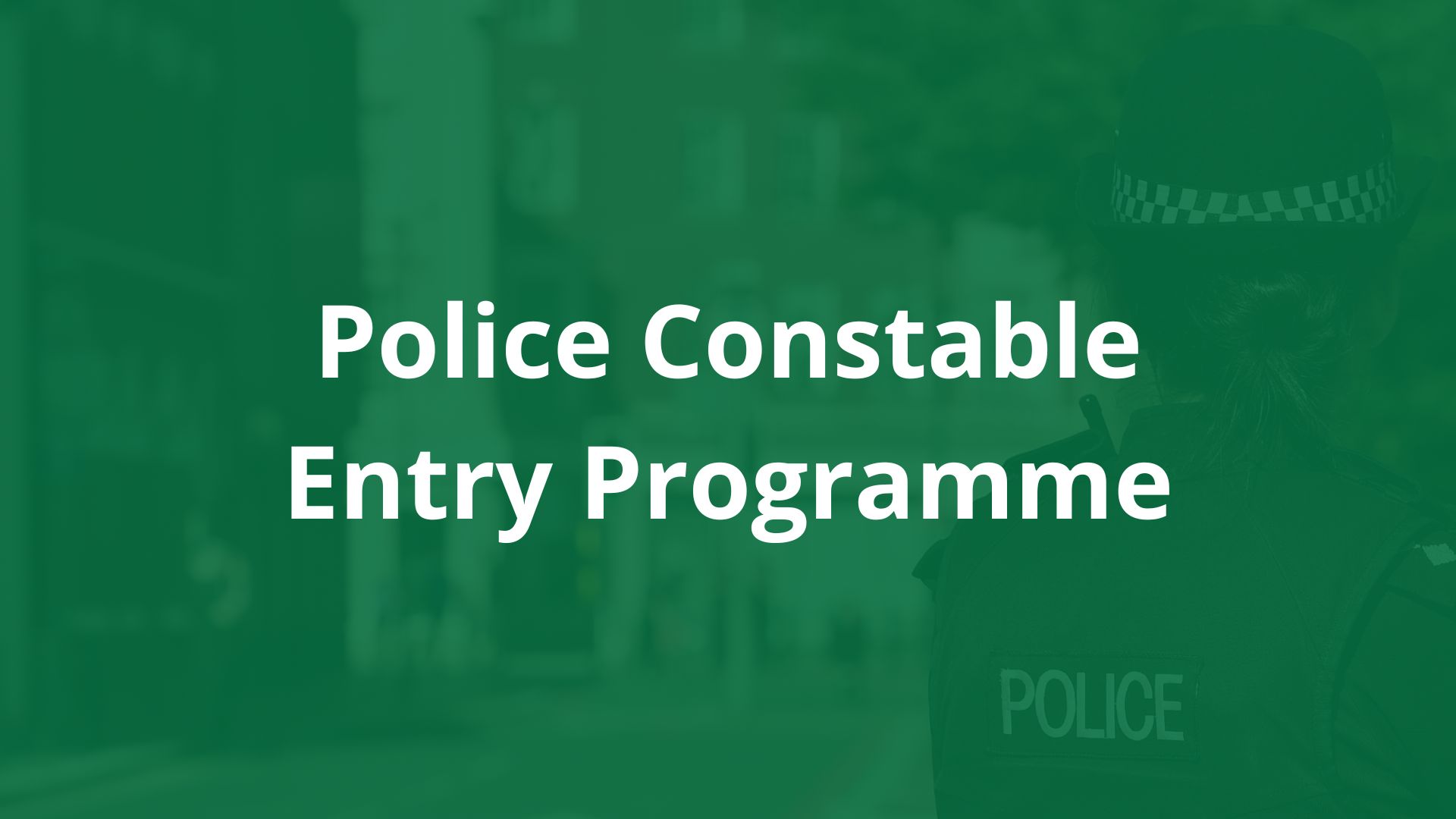 Police Officer - TVP Careers
