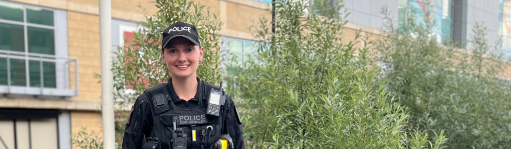 Meet PC Jem and Her Dogs, Dusty and Terra on Patrol - TVP Careers